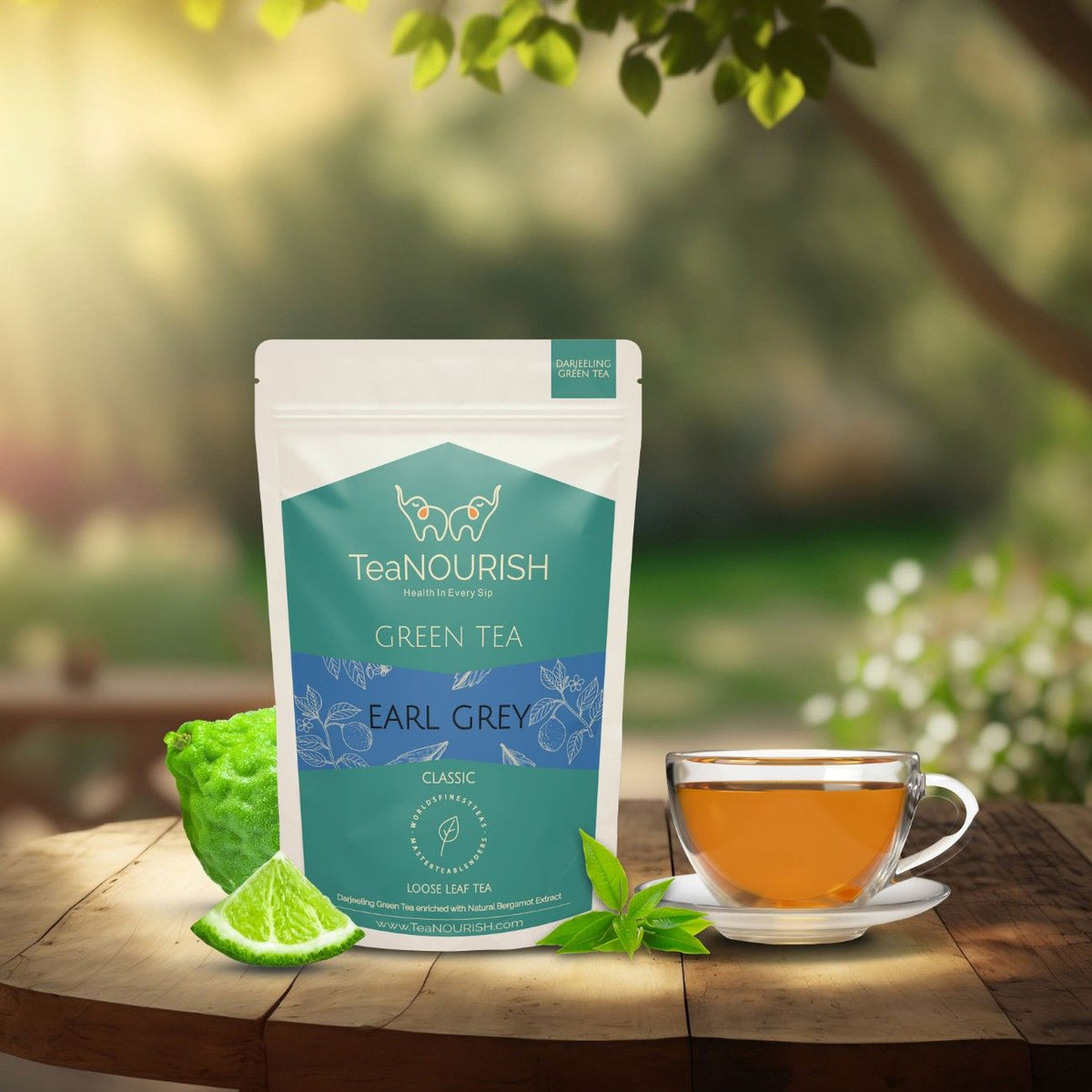 Fresh Quality Green Teas | Earl Grey Green Tea - SHOP NOW! – TeaNOURISH